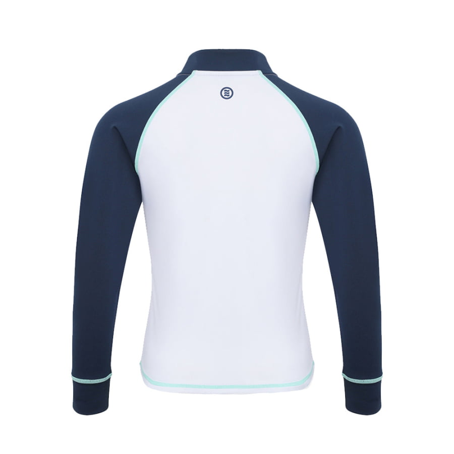 Barrel Kids Essential Zip Up Rash Guard-WHITE – Barrel Hong Kong