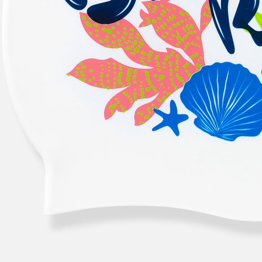 Barrel Under The Sea Silicone Swim Cap-WHITE – Barrel Hong Kong