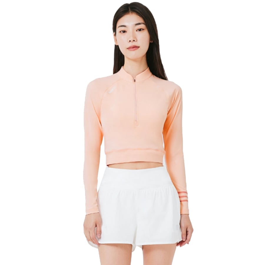 Barrel Women Resort Half Zip Crop Rashguard-PEACH – Barrel Hong Kong