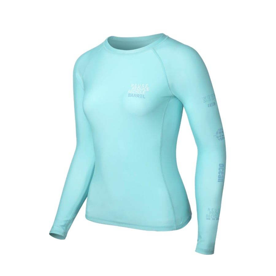 Barrel Womens Essential Rashguard-MINT – Barrel Hong Kong